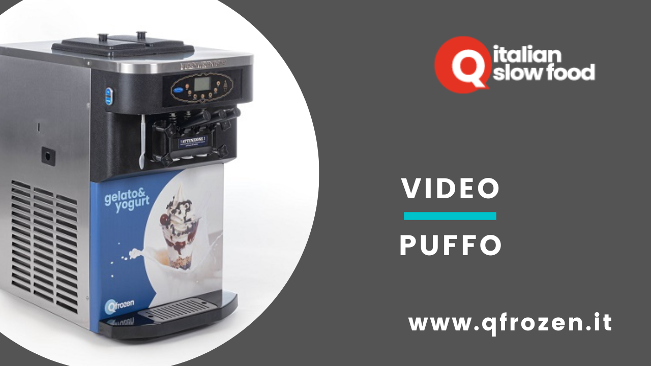 Video Macchina Gelato espresso Puffo | QFrozen - Macchine Professionali ...